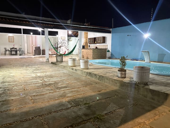 Casa Com Piscina 3 Quarto Próx Praia 10 Pessoas - São Luís