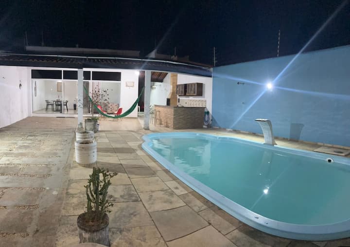 Casa Com Piscina 3 Quarto Próx Praia 10 Pessoas - São Luís