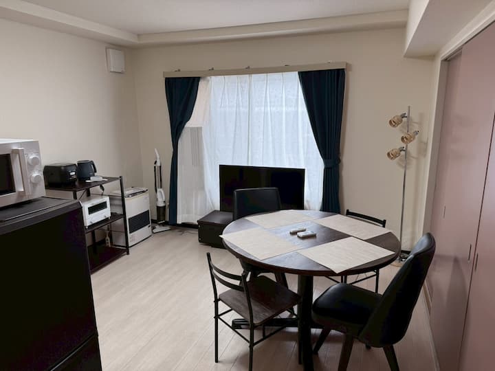 4-min Walk To Subway, Spacious 2br For 4 - 기타히로시마시