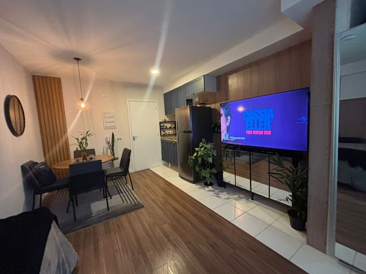 Studio Comfort Gardem Relaxante C/ar E Netflix - Mogi das Cruzes