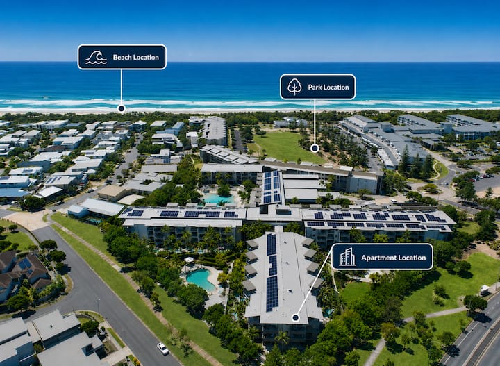 Spacious Studio Unit @ Peppers Resort Kingscliff - Kingscliff