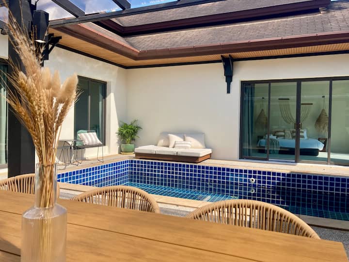 4 Mins To Fitness St | Amazing Pool Villa Chalong - Phuket