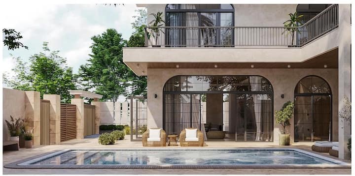 (V14) 5brs Villa|pool|bbq|free Laundry|near Beach - Phú Quốc