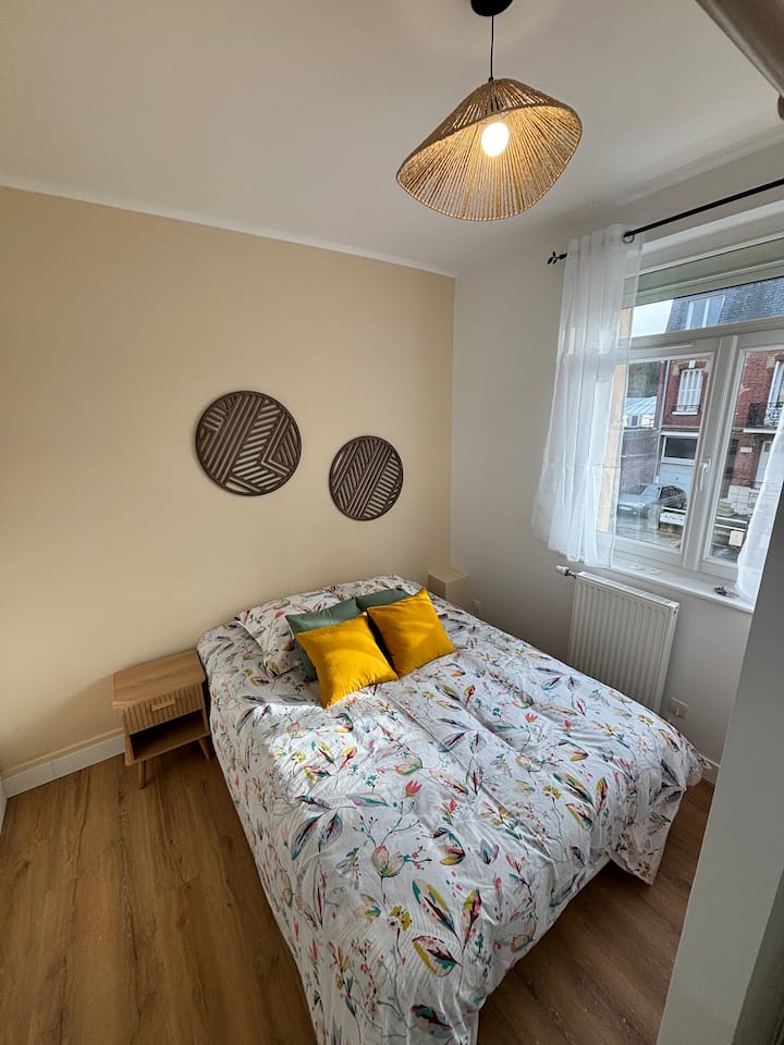 Chambre Double Avec Salle De Bain-parking-fibre 6 - Mers-les-Bains