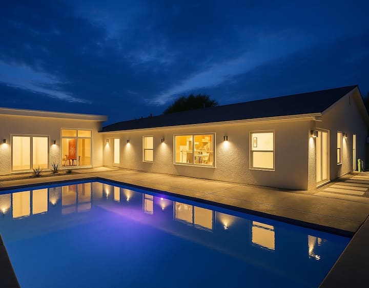 Modern Mid-century Gem | Pool•pickleball•golf•spa - Palm Springs, CA