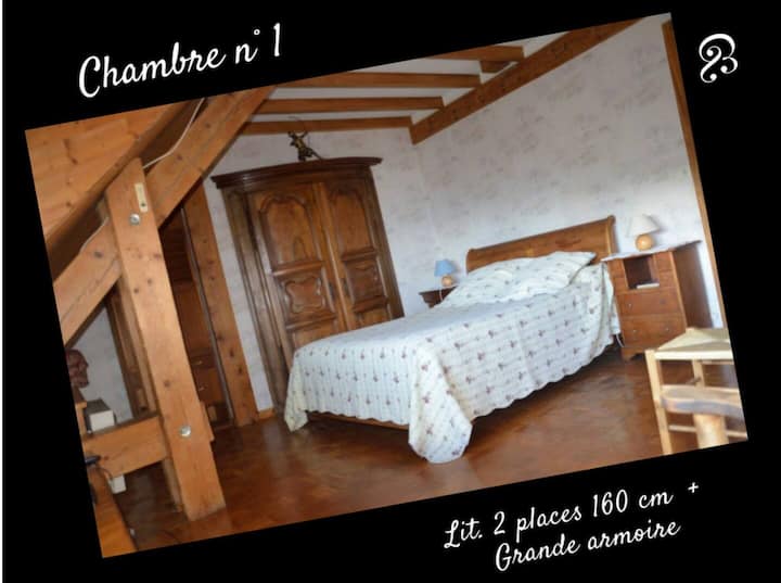 Grande Chambre Avec Vue – Havre De Paix Et Nature - Chambéry