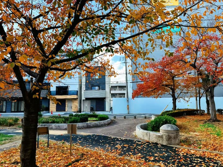 Sakura Retreat2|近难波商圈|全新独栋一户建|4卧2卫2浴|10人|芦原桥站3分钟 - Osaka, Japan