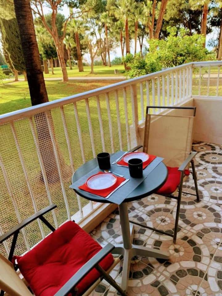 Apt C/ Dorm C/vista Al Jardín Recp 24 Hs. Piscinas - Benalmádena