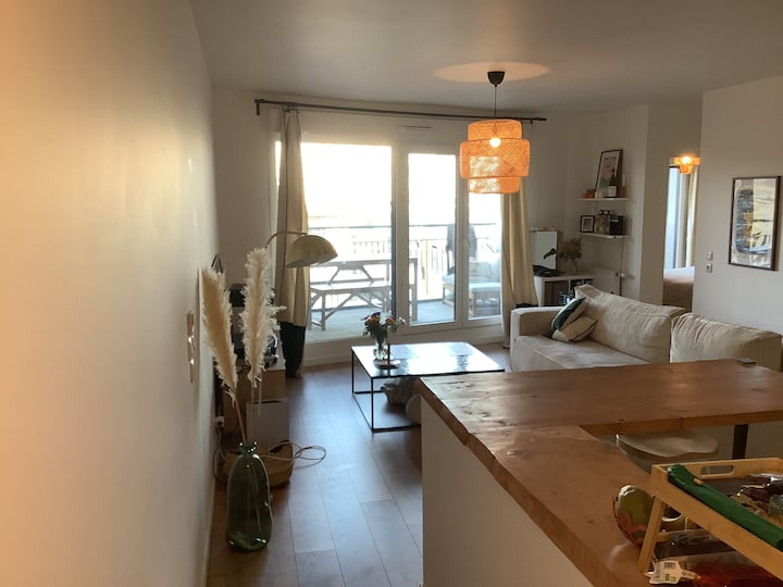 Appt T3 + Parking Prive Au Quartier Belvédère - Floirac