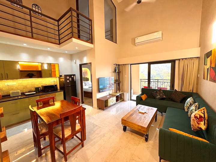 Peaceful Family 2bhk Duplex In Goa | Mirashya T5! - Goa