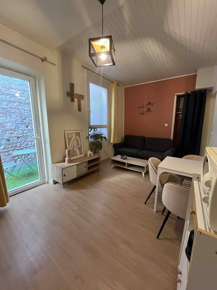 Appart Centre Ville Terrasse - Perpignan