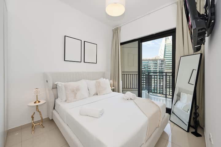 1br Stunning View | High Floor Downtown 2min Metro - 두바이