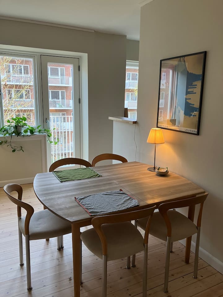 Stor Og Lys Lejlighed Centralt I København - Copenhague