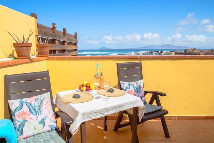 Tg – Seaview Terrace Home - Corralejo