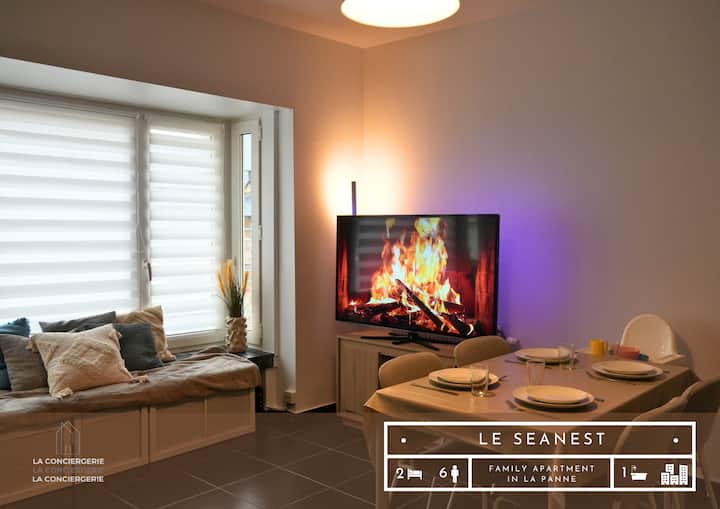 Appartement Cosy & Familiale 2ch à La Panne - De Panne