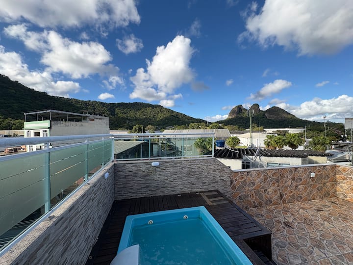 Cobertura Projac - 20 Min Da Praia Do Recreio. - Rio de Janeiro