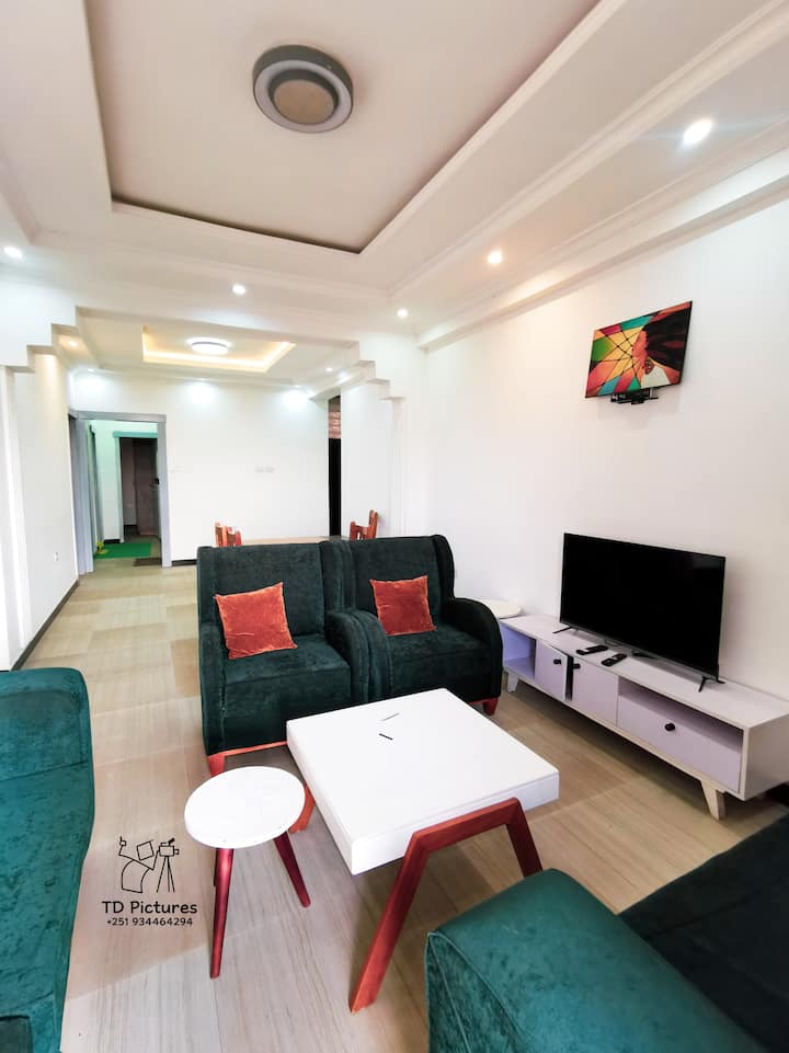 Bel Air 3brapt W/kitchen+wifi/near Indian Emabassy - Addis-Abeba