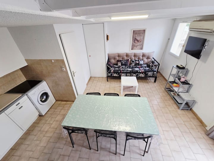 Maison Bleue à 81 Pas De La Plage, Frontignan - Frontignan