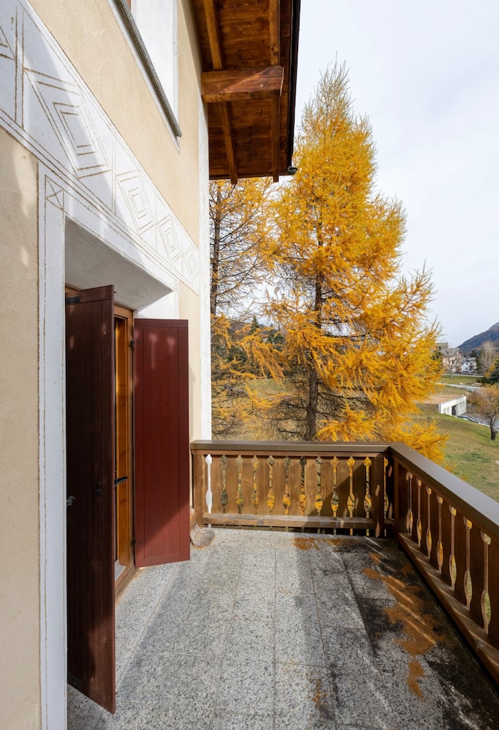 Traditional Apartment In Engadin House - Bever