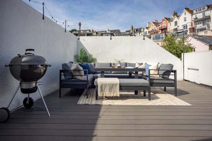 Modern Apt With Roof Terrace | Centre Of Salcombe - Kingsbridge