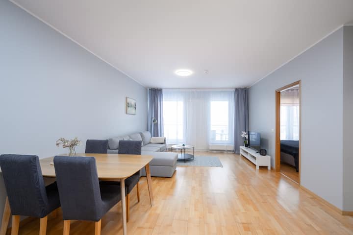 View! Big Balcony! Rotermanni! Old Town 5 Min! - Tallinn