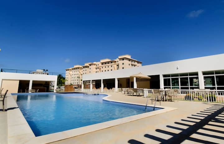 Apt 2 Quartos Cond Completo Próximo A Praia Do Sul - Ilhéus