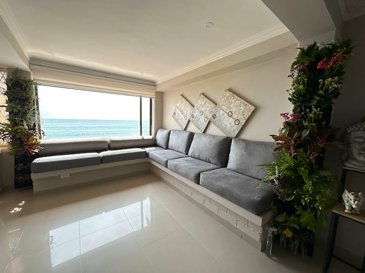 Lindo Apto Frente Al Mar En Boca Grande Cartagena - Cartagena