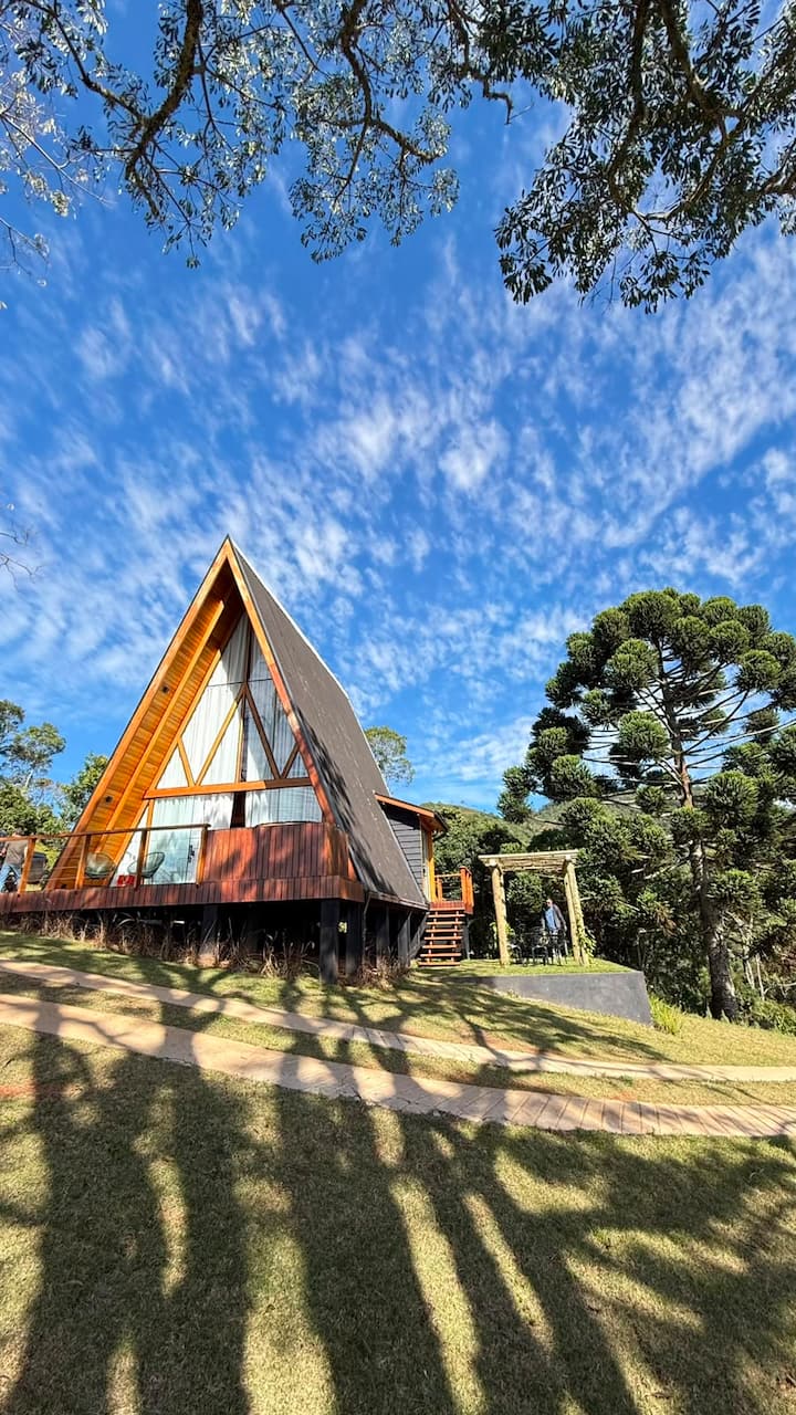 Cabana Amantykir Com Ofurô E Vista Incrível. - Brazil