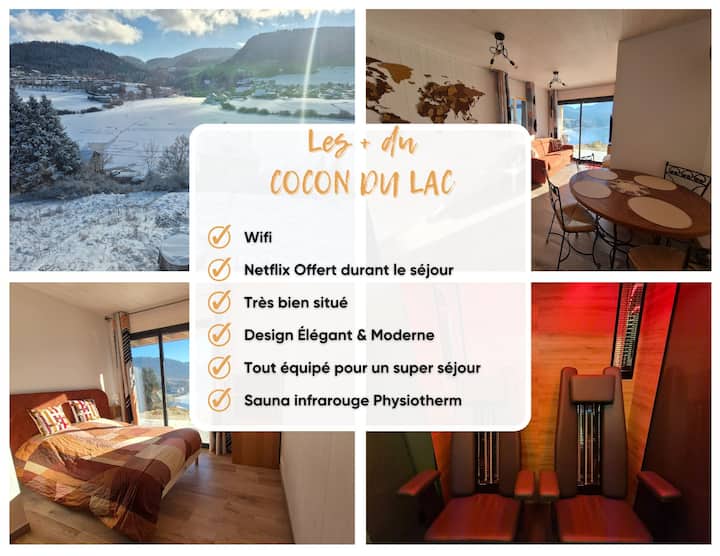 Le Cocon Du Lac 
Appartement Pour 2 Avec Sauna - Le Locle