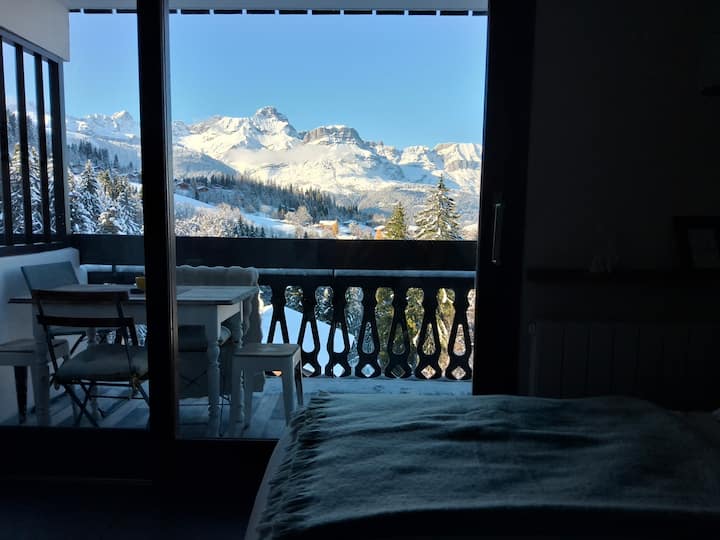 ÉCrin Des Glaciers Studio En Station - Combloux