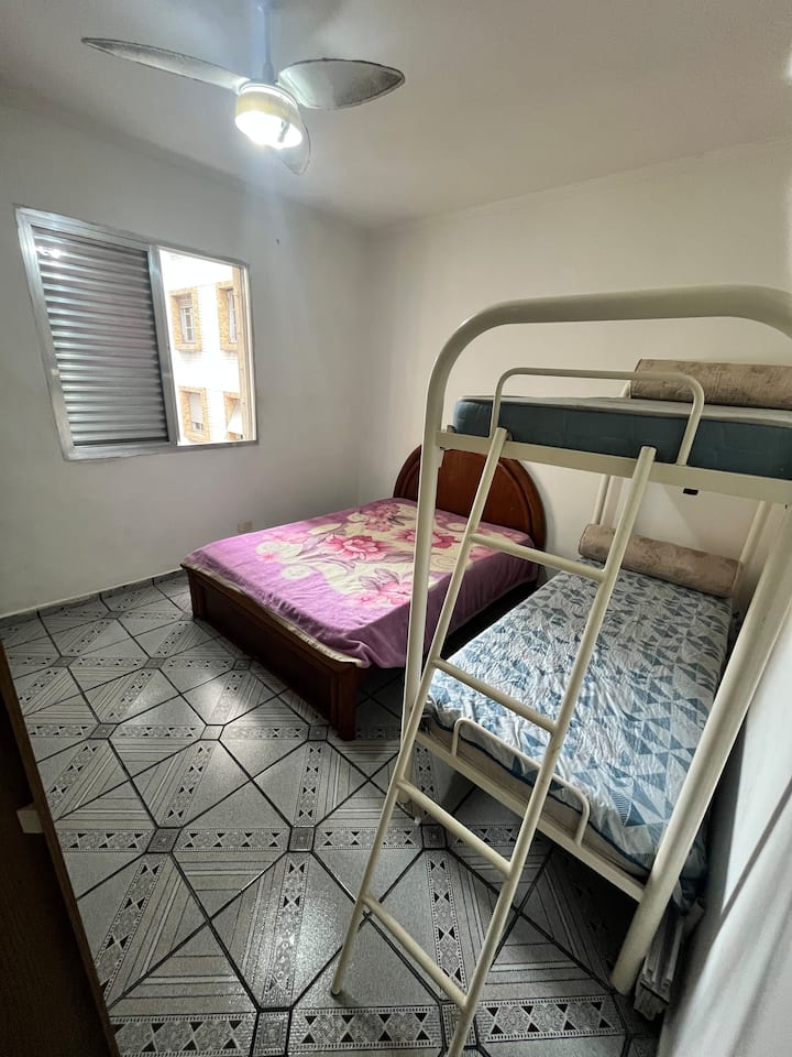 Apartamento Amplo De Frente Para O Mar No Itararé! - Sao Vicente, Brazil