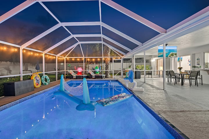 Lilo & Stitch Ohana Villa|heated Pool Near Ami - Bradenton, FL