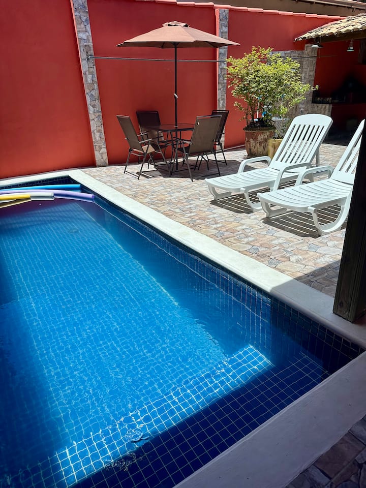 Casa Com Piscina Carijós - 02 Quartos - Ilhabela