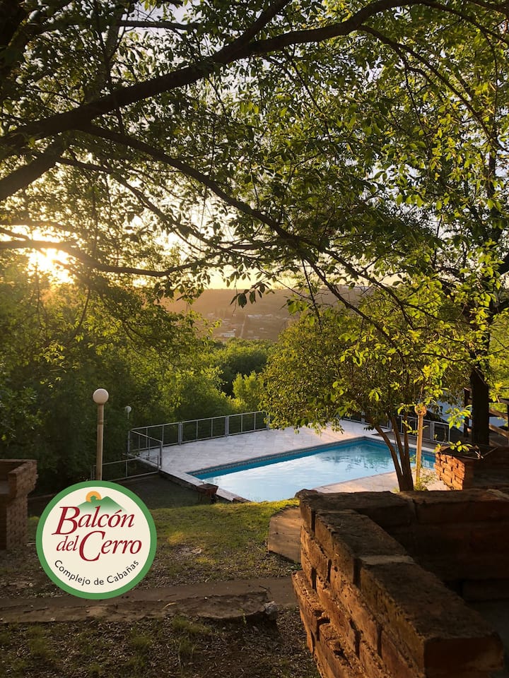 Cabaña Con Pileta, Relax Total En La Montaña. - La Falda