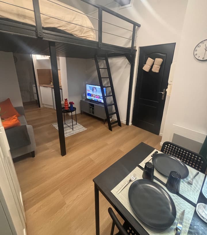 Le Studio Mezzanine - 2 Pers. - Hyper Centre Douai - Douai