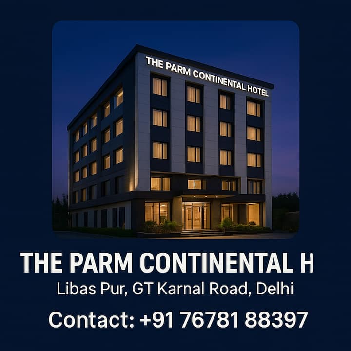 The Param Continental Hotel
Luxury Rooms
Couples - Delhi
