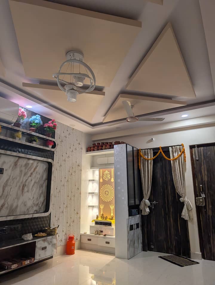 Smart & Stylish 3bhk Fully Furnished Flat In Patna - Patna