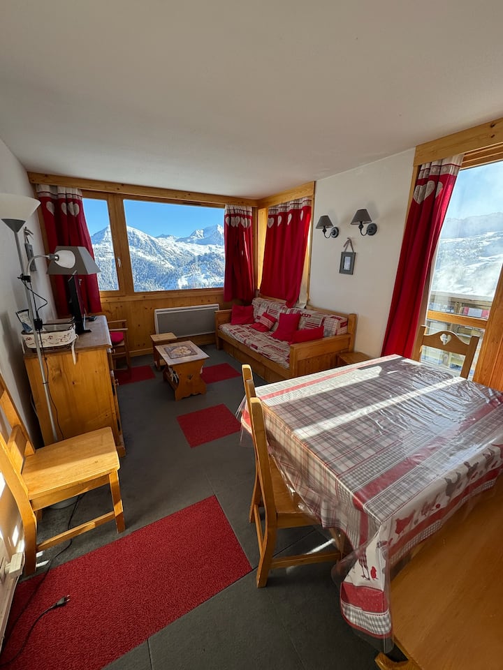 Appt 8/10 Pers Ski Au Pied Aime 2000 Plein Sud - Aime