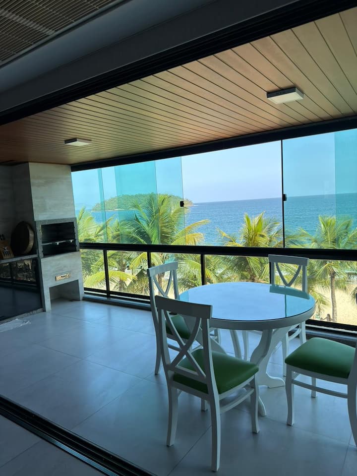 Pé Na Areia- Apartamento 4 Quartos- Frente à Praia - Mangaratiba