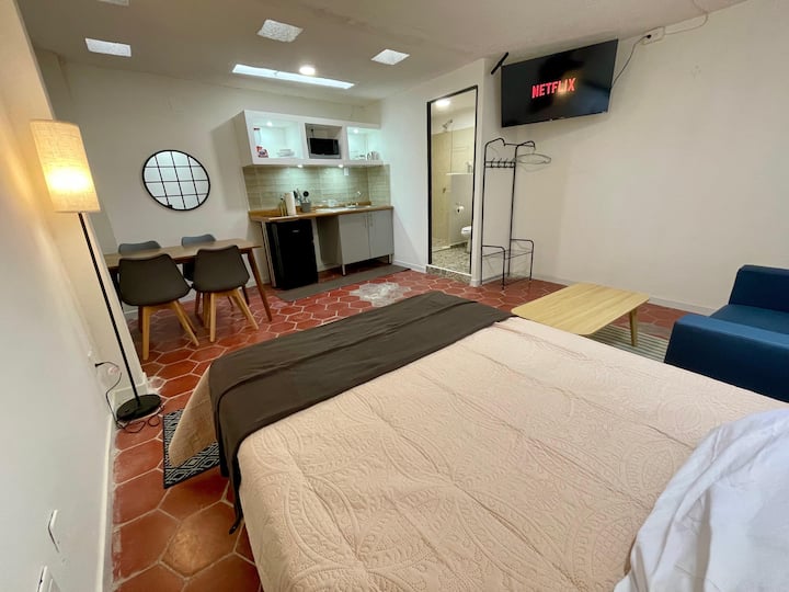 Loftcéntrico-100%privado-equipado-fastwifi-seguro - Mexico