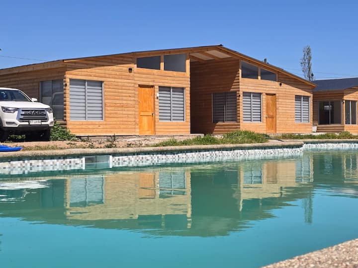 Cabaña Para 4 Personas, 2 Camas De 2 Plazas - Vallenar