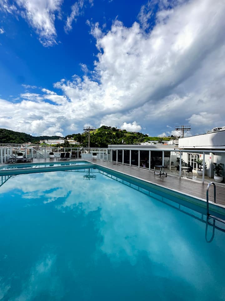 House-apartamento Aconchegante Garagem E Piscina - Juiz de Fora