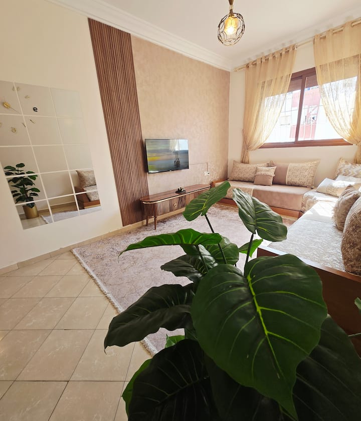 A3-cozy Apt • Near Encg • Fast Wifi - Agadir