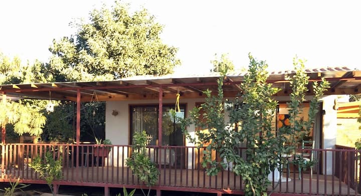 N Cabaña Con ÁRboles Y Gran Patio - Limarí