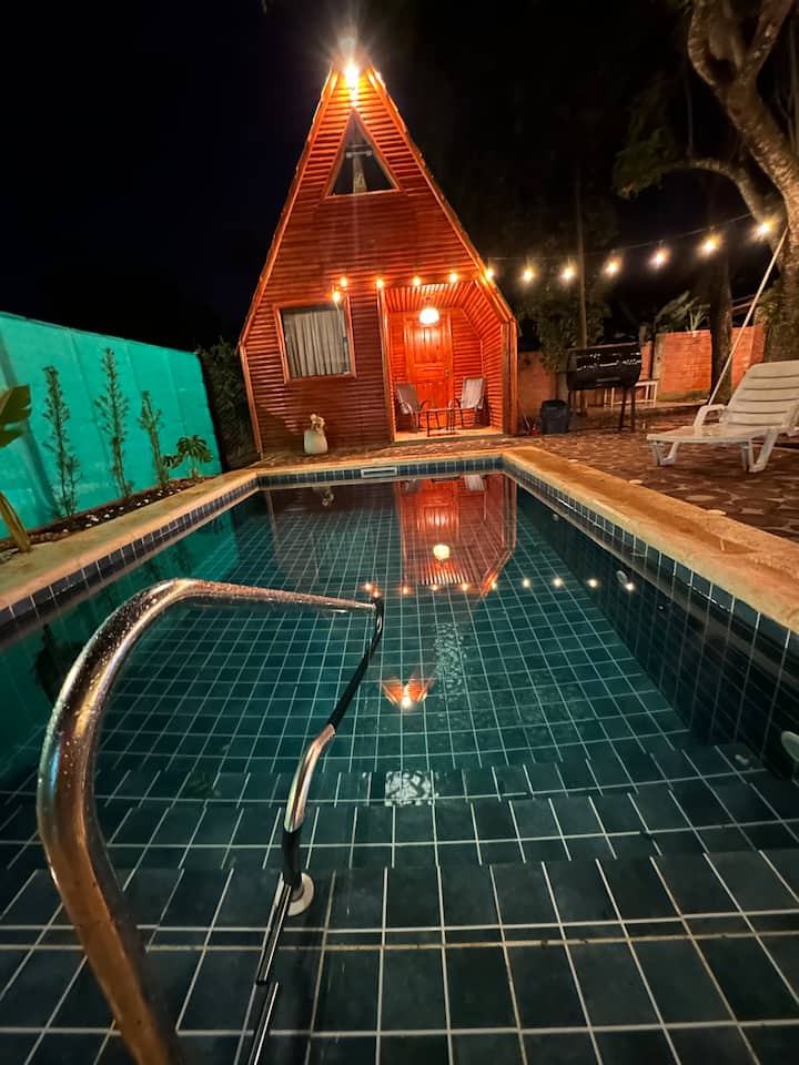 Alpina Para 4, Piscina, Parrilla, Cochera, Wifi - Villarrica