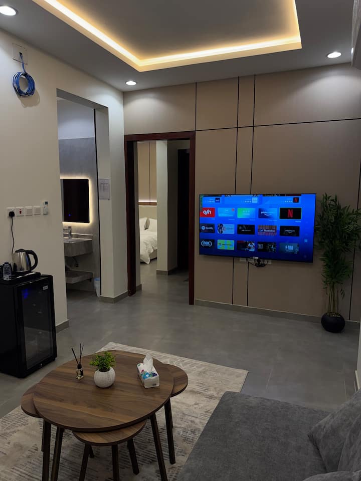 شقة مودرن مكونة من غرفتين نوم وصالة - Saudi Arabia