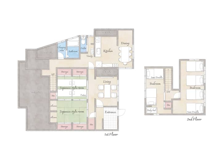 Near Atsuta Shrine/spacious Japanese House/1 Park - Nagoya