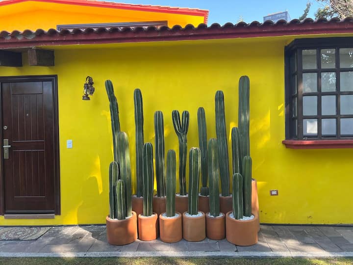 Acogedora Casa Con Jardín Y Zona De Asado. - Puebla