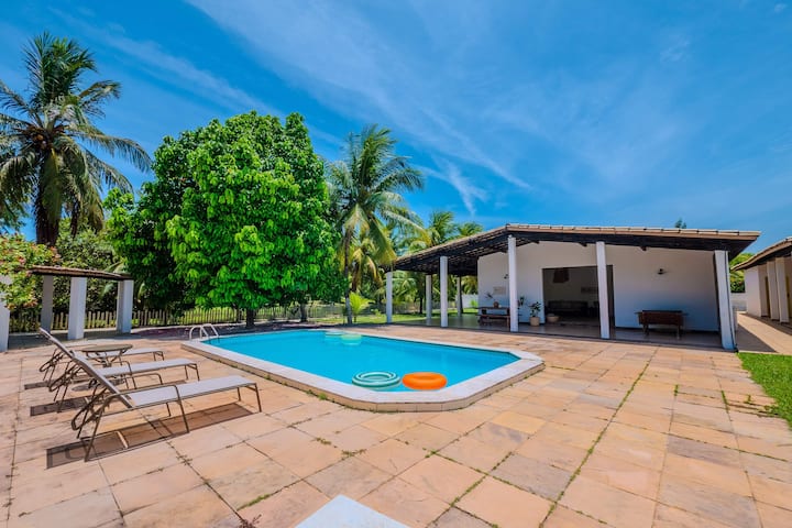 Casa Jacuípe - Beira Da Lagoa E 200m Do Mar - Brésil