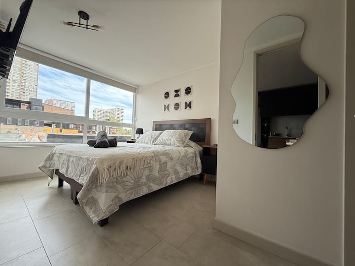 ÑUñoa|ropadecama|aireacondicionado|piscina|gym| - Santiago